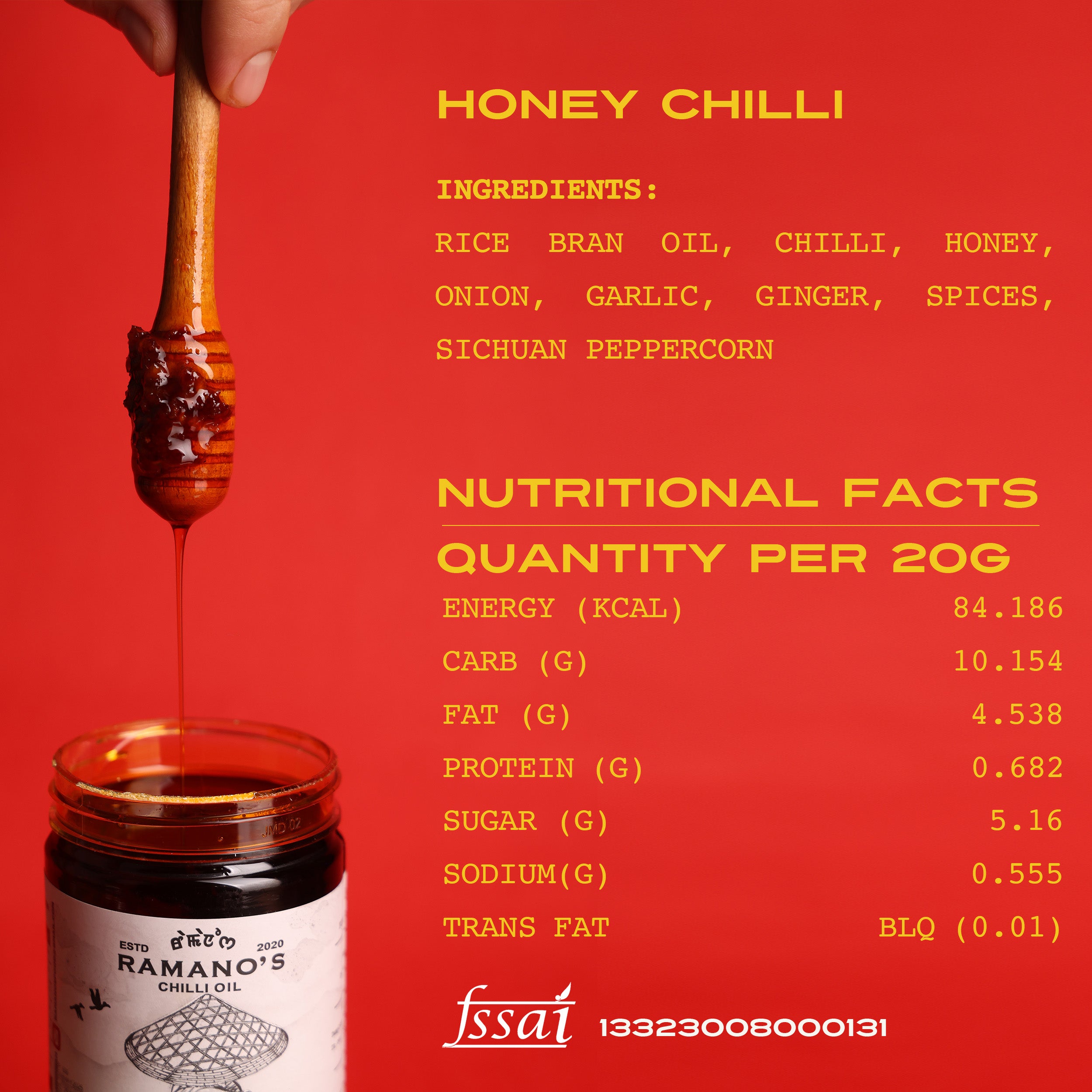HONEY CHILLI – Ramanos